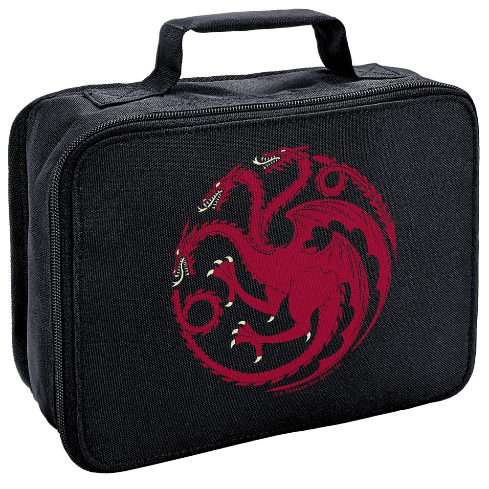 Game of Thrones Targaryen Sigil Insulated Soft Sided Lunch Box ...
