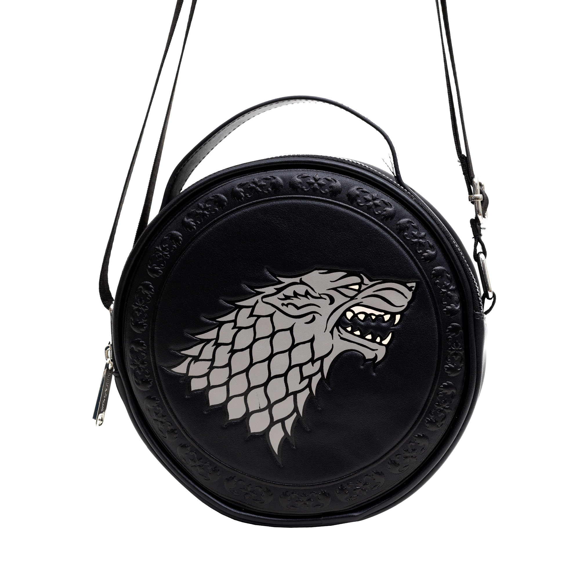 Game of Thrones Vegan Leather Round Crossbody Bag with Adjustable ...