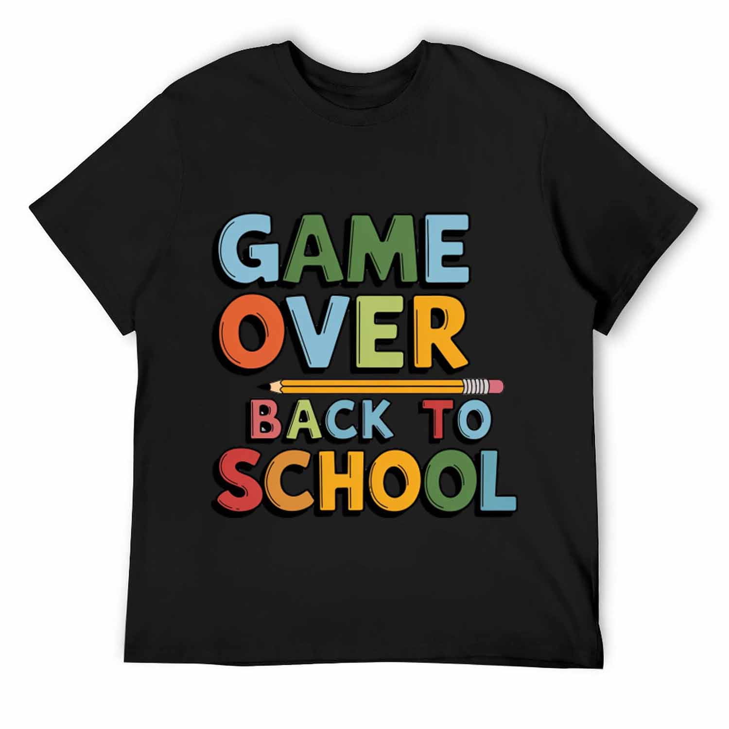 Game over Back to schooltshirt design Deer Baby Boys Girls Toddlers ...