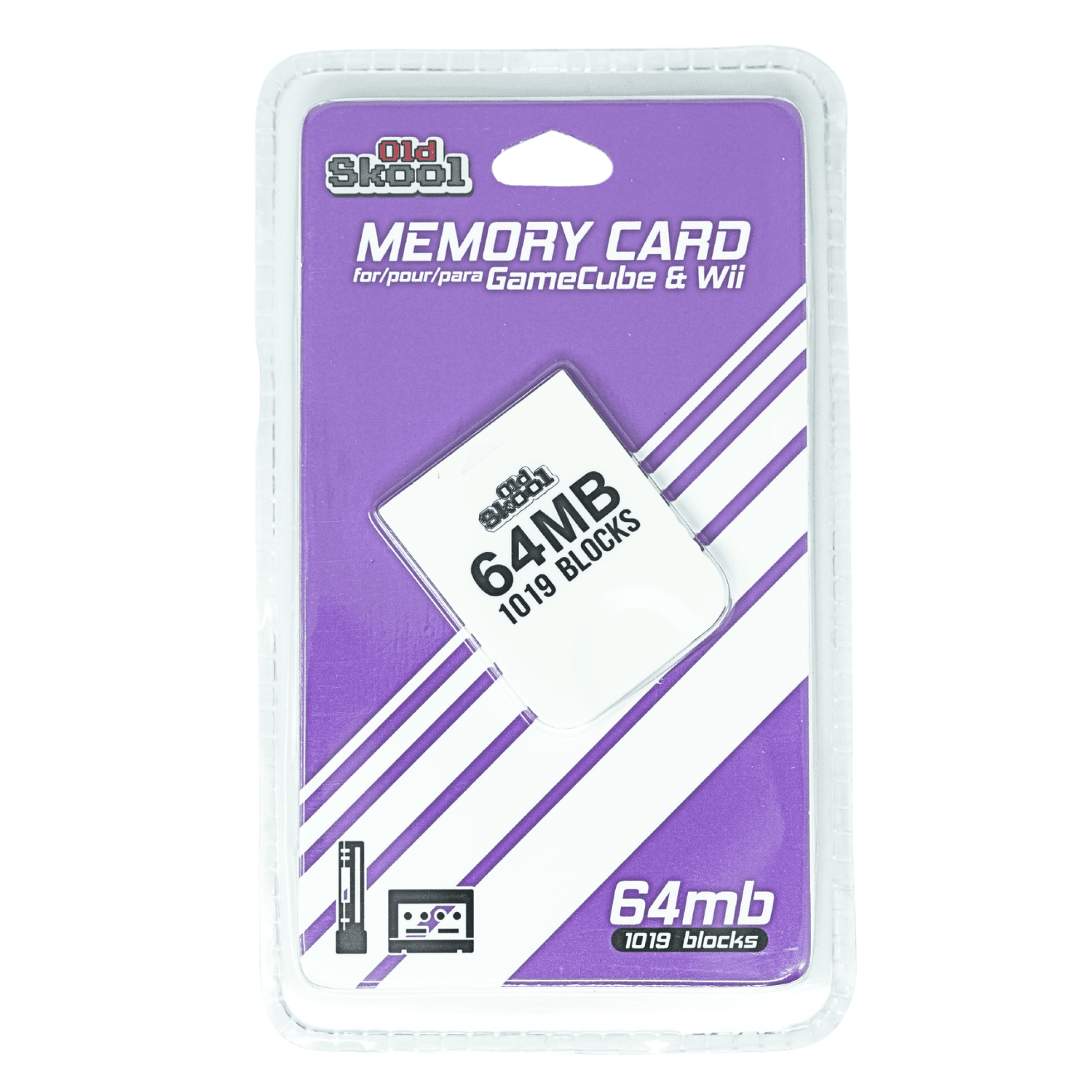 Old Skool GameCube and Wii Memory Card, 64MB Storage, 1019 Blocks for ...