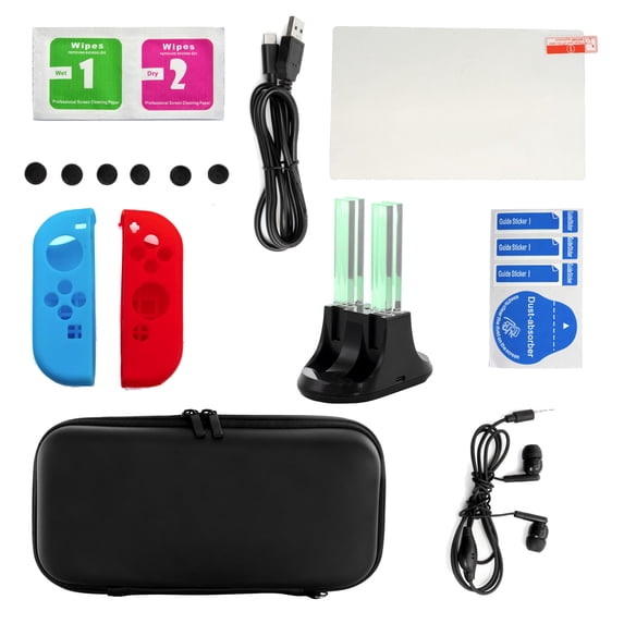 GameFitz 14 in 1 Accessories Kit for Nintendo Switch - Walmart.com