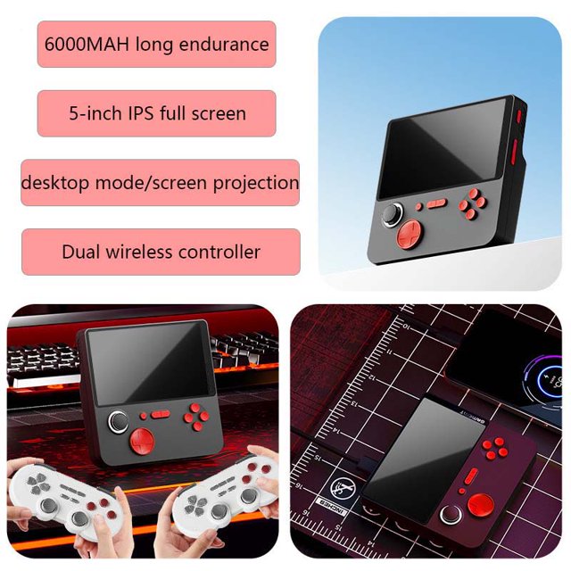 GameMT JellyMini E5 Retrogames,Christmas Gift Ideas Game Console 5 Inch ...
