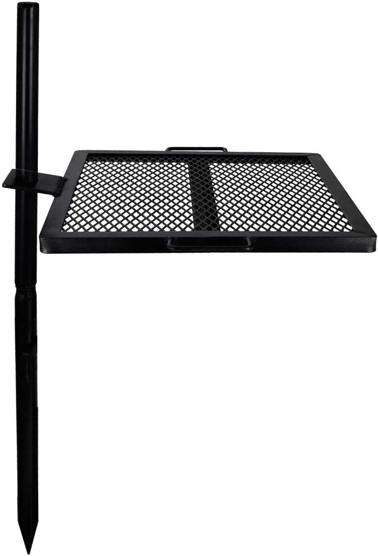 GameMaker Gravity Grill and Pole Set, Adjustable Campfire Cooking ...