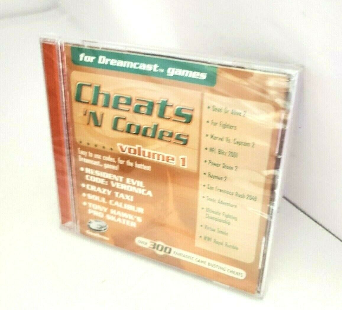 GameShark Cheats 'N Codes Volume 1 for Sega Dreamcast Games / Boot Disc ...