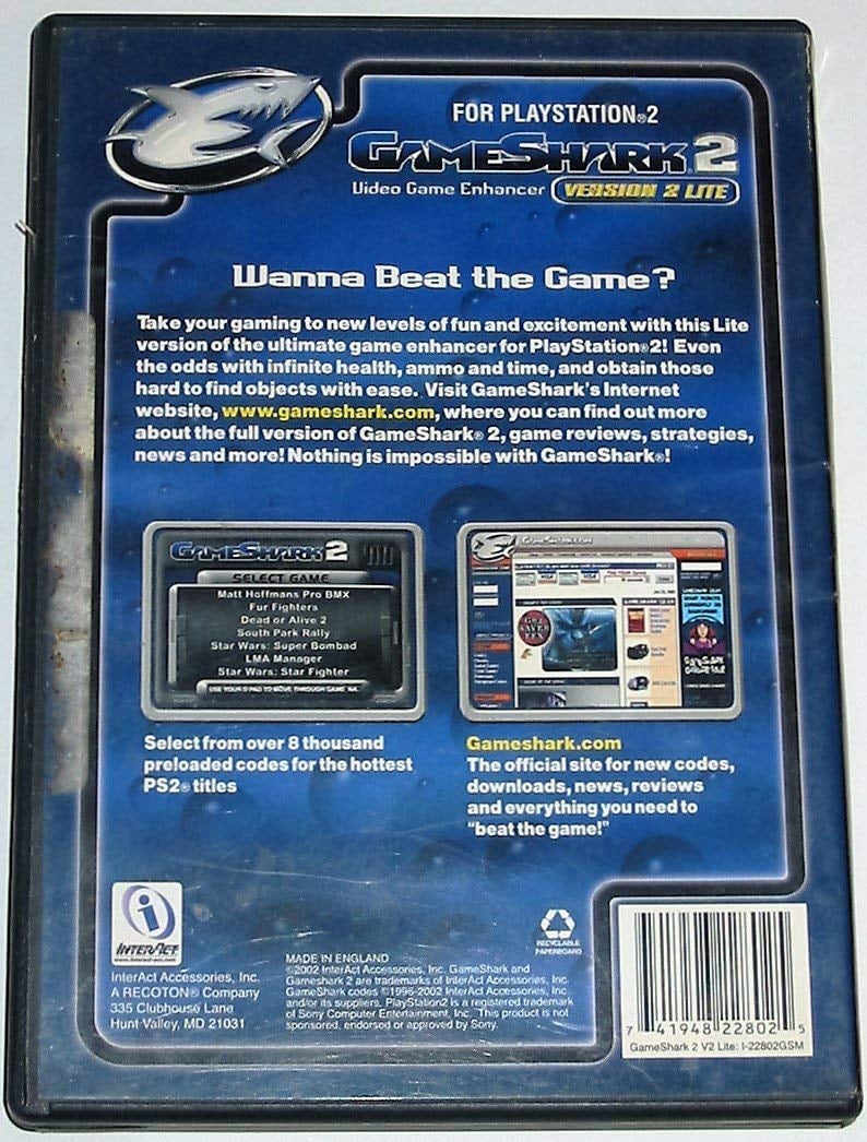 Pre-Owned GameShark Lite - Disc Only - Tested - PS1 Playstation 1 PSX ...