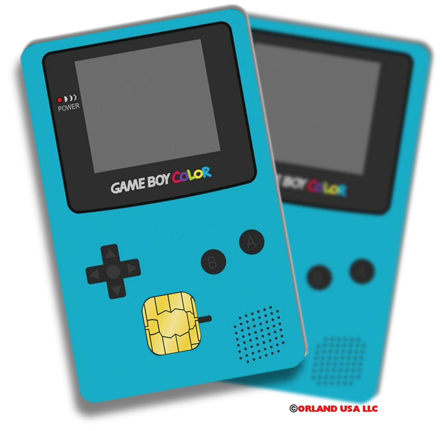 Gameboy Color Credit Card Smart Sticker Skin Film Pre-Cut for Large ...