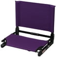 Gamechanger Heavy Duty Outdoor Stadium Chair - Padded Sporting Goods, Purple - Walmart.com