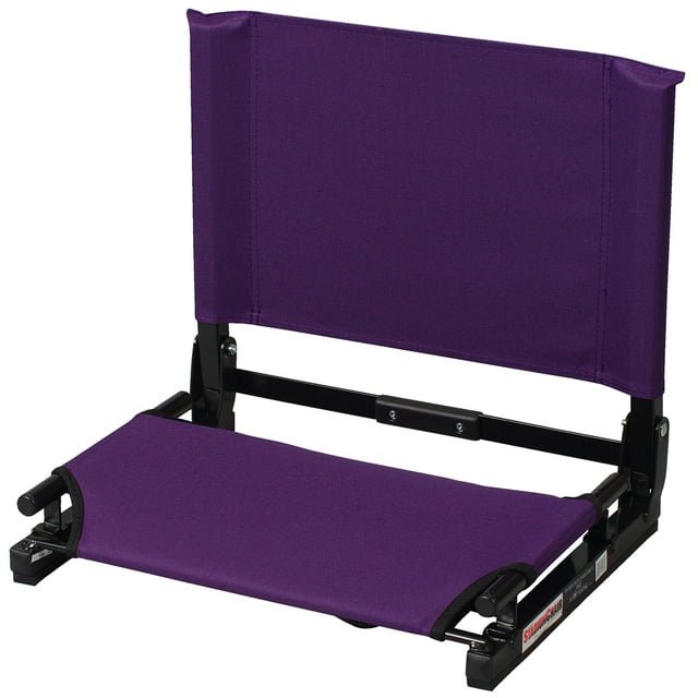 Gamechanger Heavy Duty Outdoor Stadium Chair - Padded Sporting Goods, Purple - Walmart.com