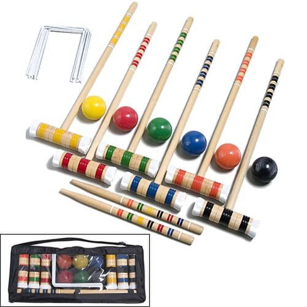 Deluxe Croquet Set - Walmart.com