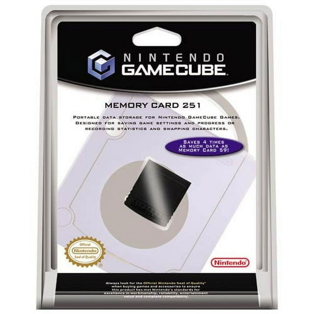 Gamecube Memory Card 251 - Walmart.com