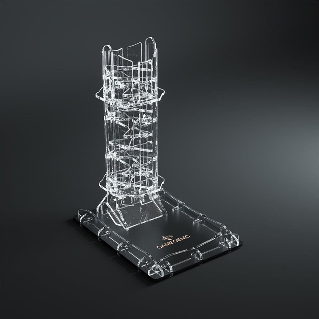 Gamegenic Crystal Twister Premium Dice Tower ASM GG60033 - Walmart.com