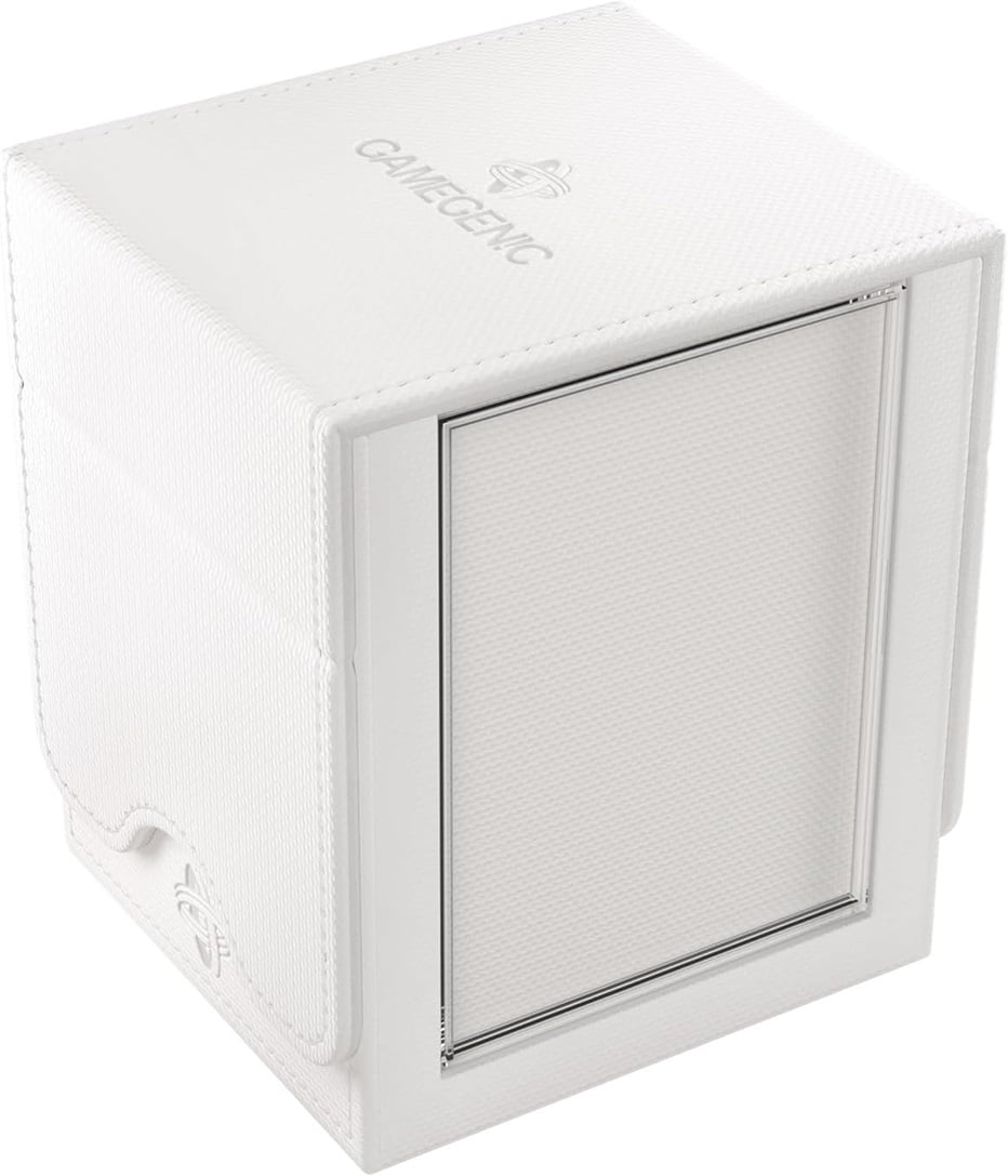 Gamegenic Squire Plus 100+ XL Convertible Deck Box (White) - Walmart.com