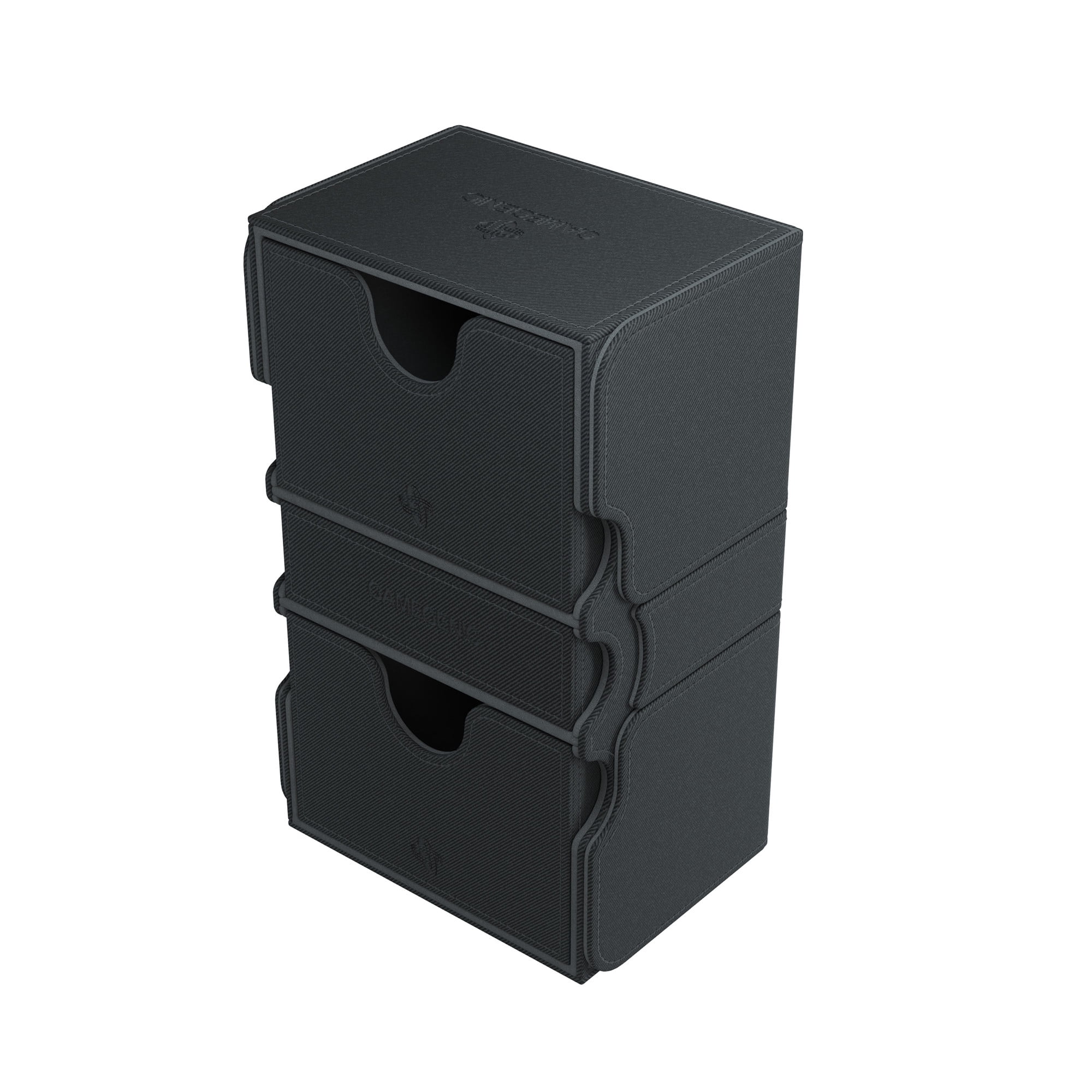 Gamegenic - Stronghold 200+ Card Convertible Deck Box: Black - Walmart.com