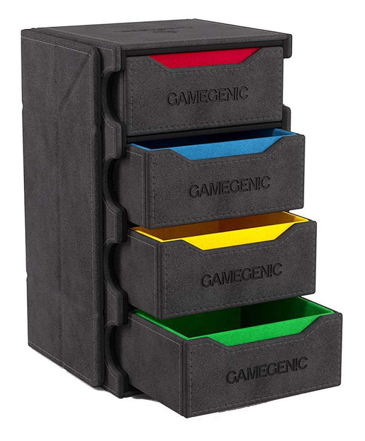 Gamegenic Token's Lair (Black) - Color Coded Token Storage - Walmart.com