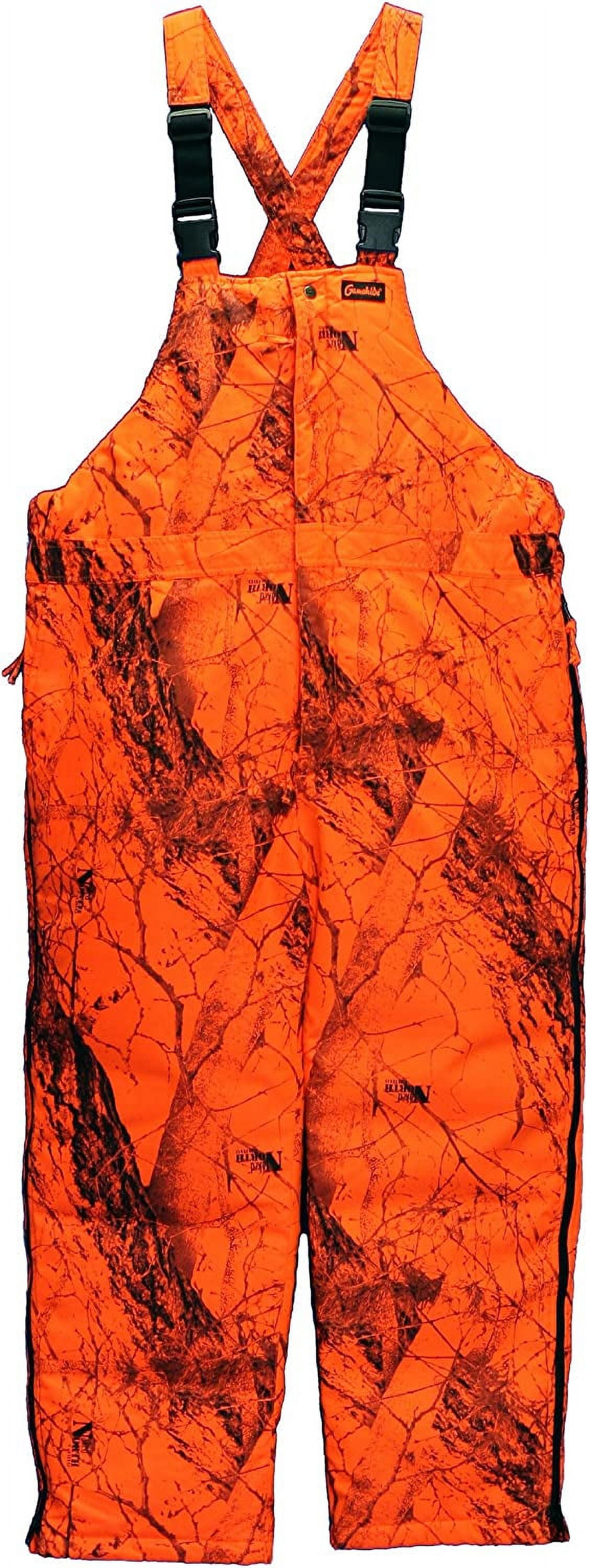 Gamehide Deerhunter Blaze Orange Camo Bib - Walmart.com