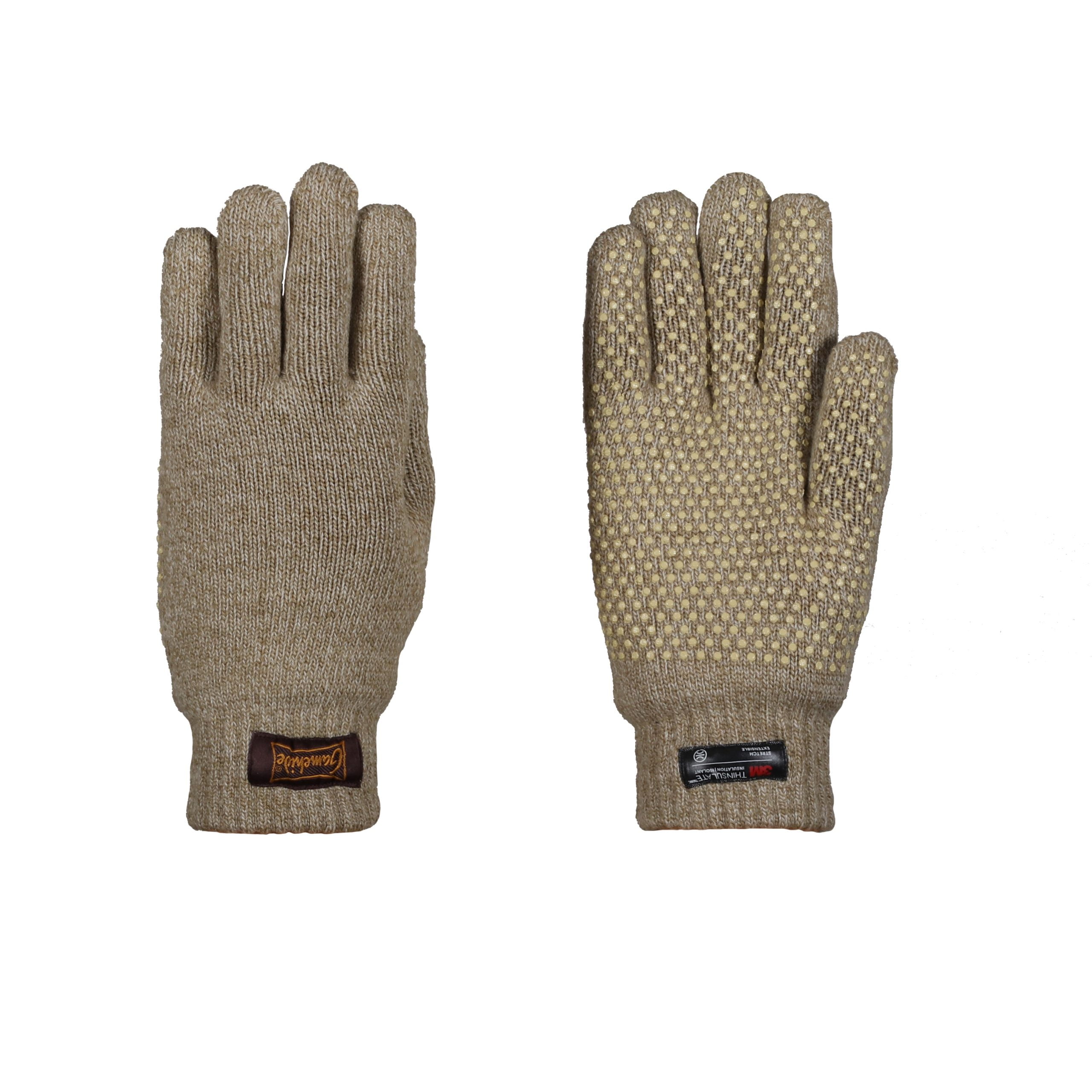 Gamehide Glove Full Finger Insulated Fleece Lined Oatmeal - OS ...