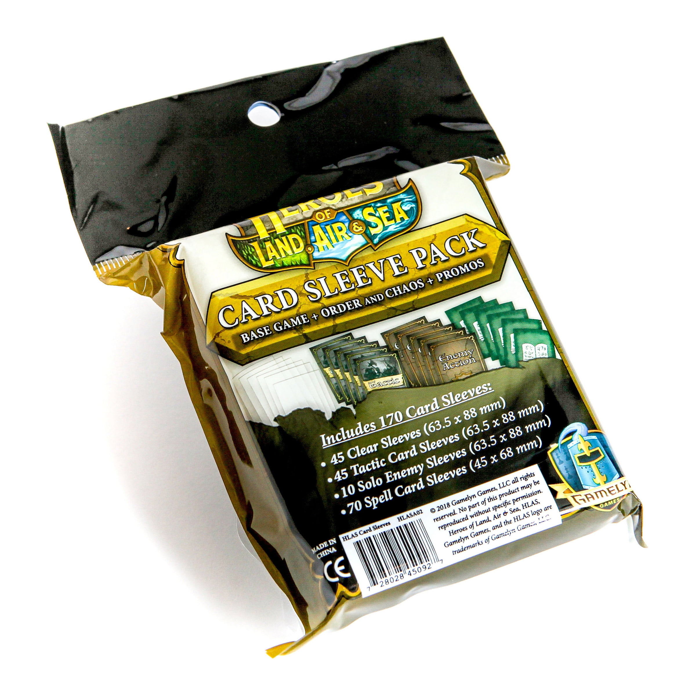 Gamelyn Games Heroes of LAS Sleeve Packs New - Walmart.com