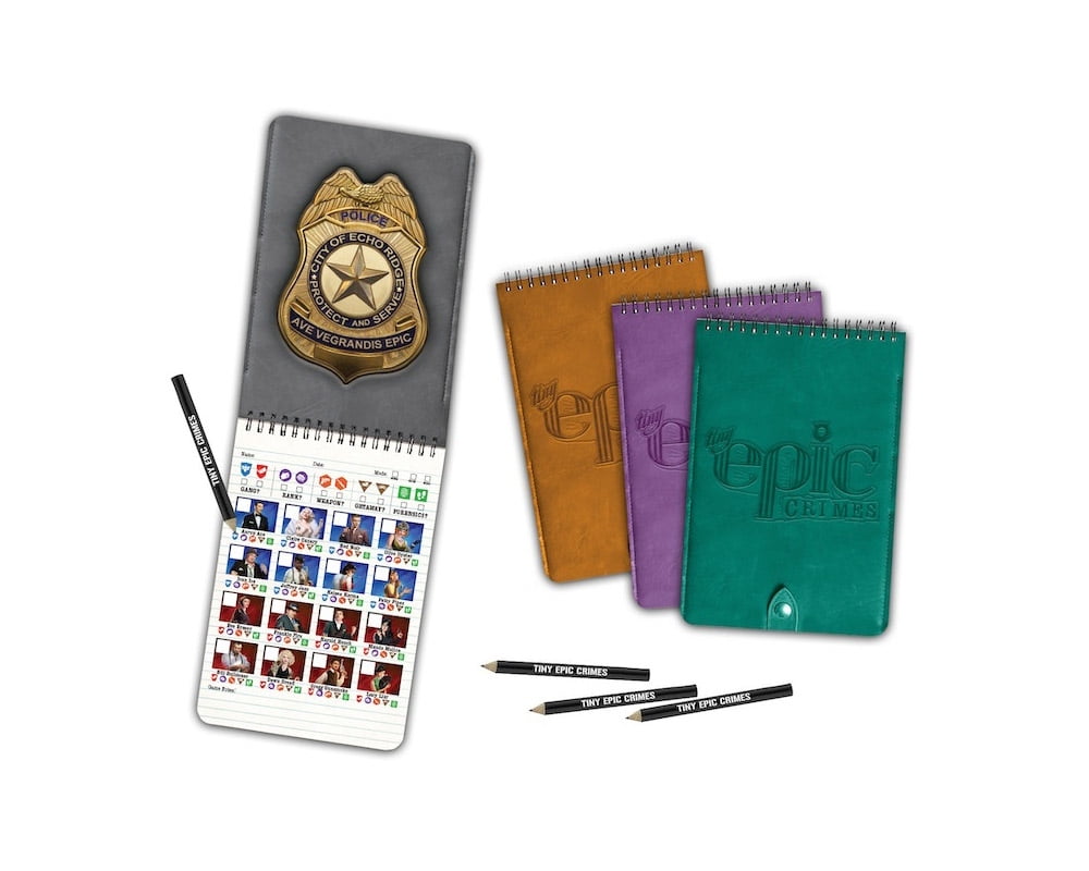 Gamelyn Games Tiny Epic Crimes - Detective Notepads 4-Pack New ...