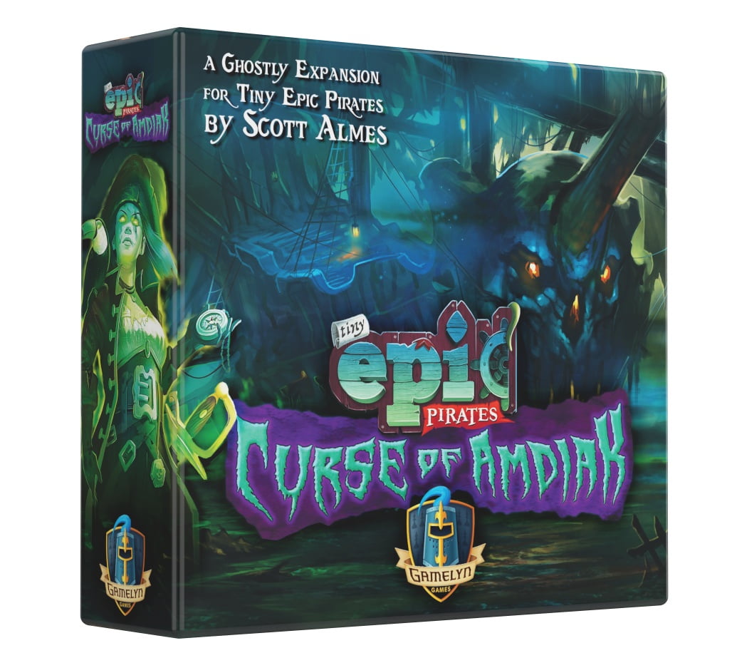 Gamelyn Games Tiny Epic Pirates - Curse of Amdiak New - Walmart.com
