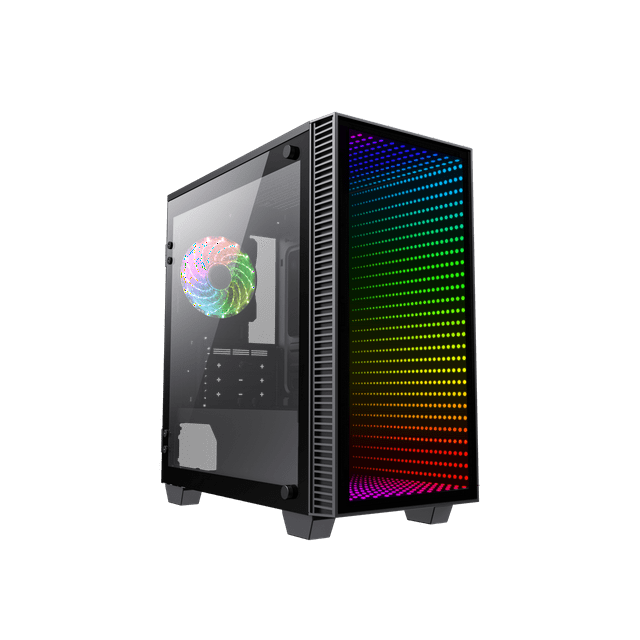 Gamemax Mini Abyss USB3.0 Micro ATX Tower Tempered Glass Gaming ...