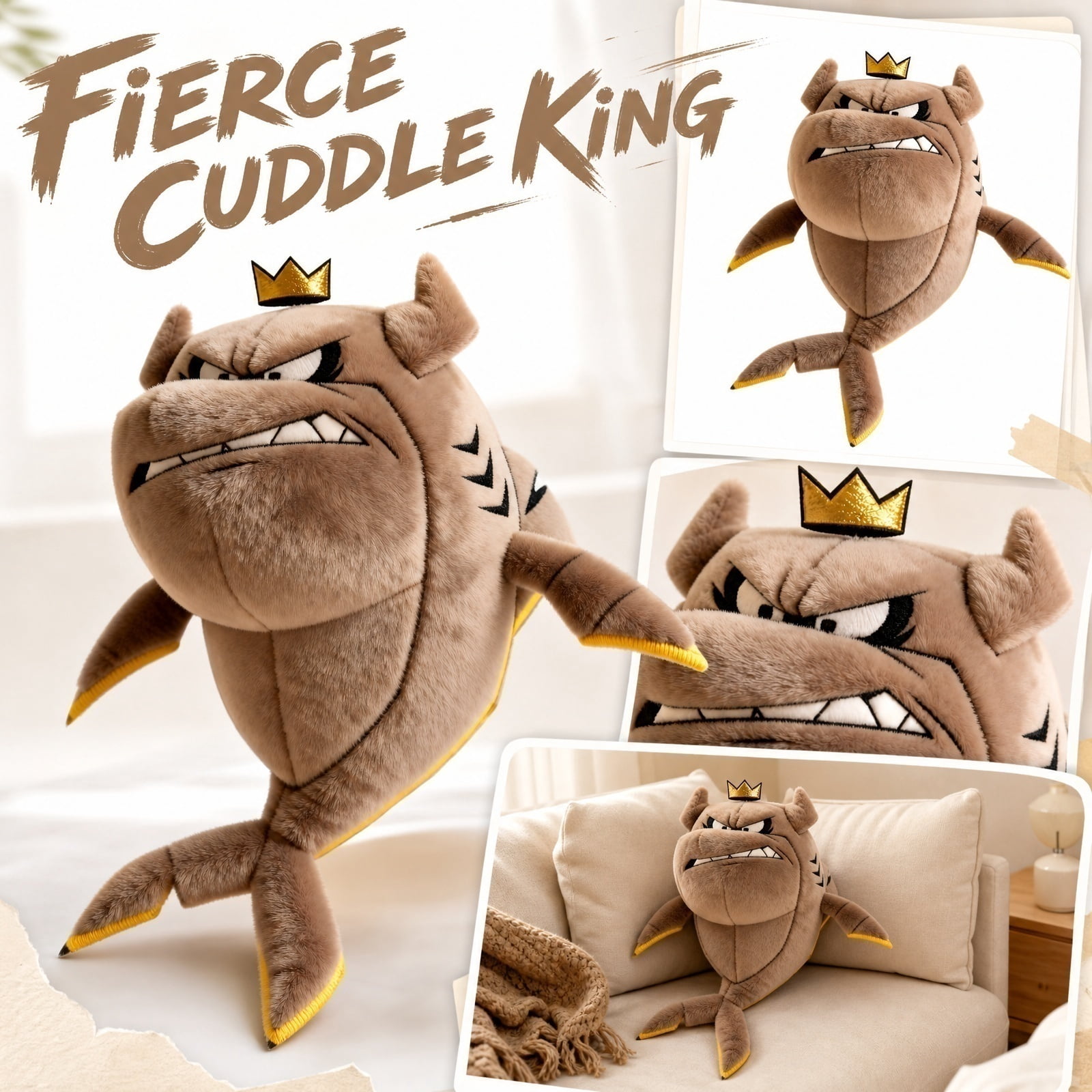 Gameoverse Games Flappers Stuffed Animal Premium Soft Fabric ...