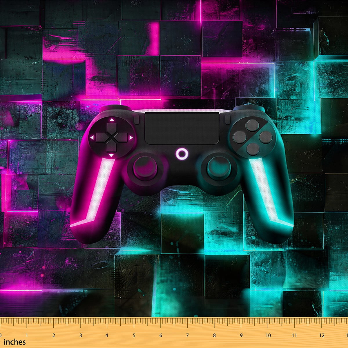 Gamepad Fabric By The Yard,Gaming Controller Gamer Games Craft ...