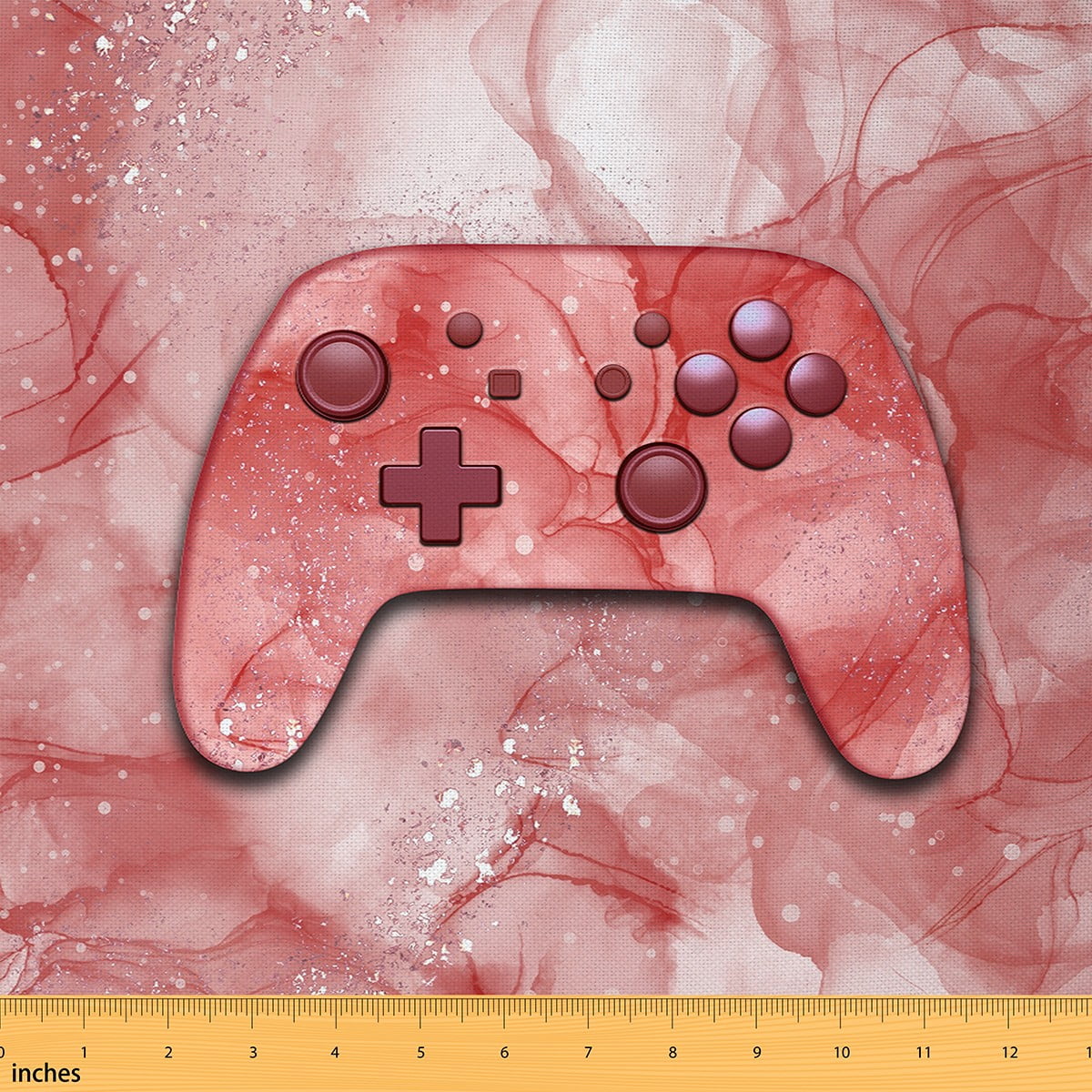 Gamepad Fabric By The Yard, Video Game Controller Gamer DIY Upholstery ...