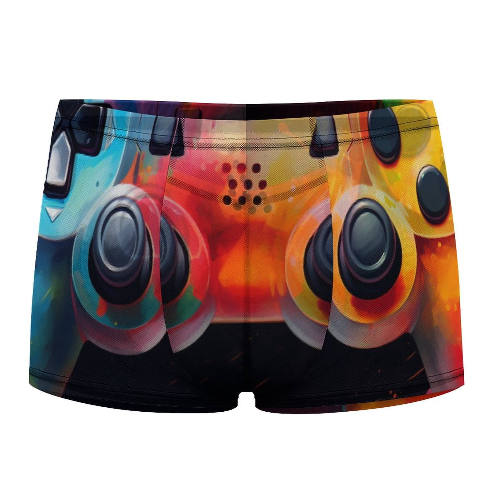 Gamepad Game Colorful Game Controller Men's Mesh Boxer Briefs Cooling ...