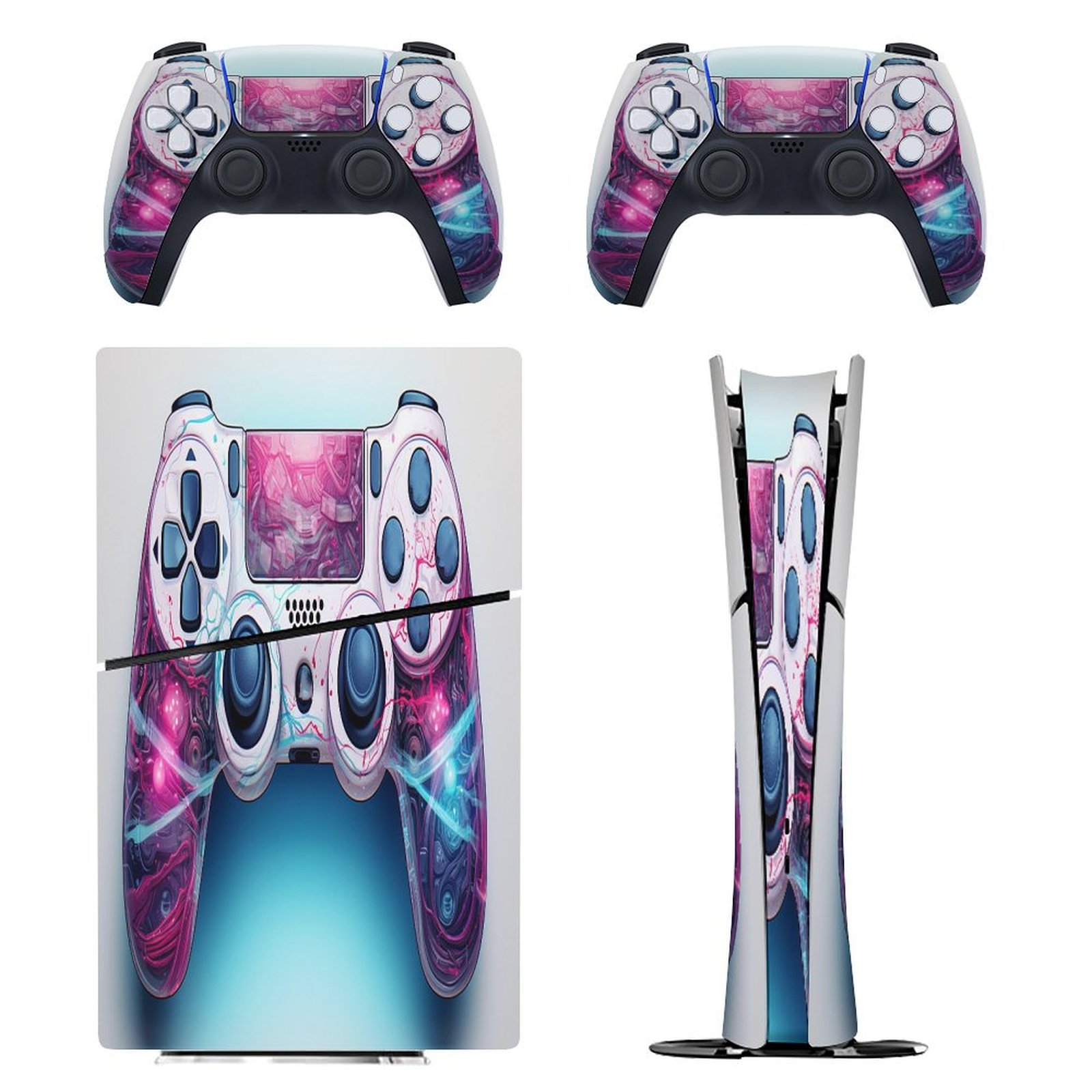 Gamepad Game Colorful Game Controller PS5/PS5 Pro/PS5 Slim Digital Disc ...