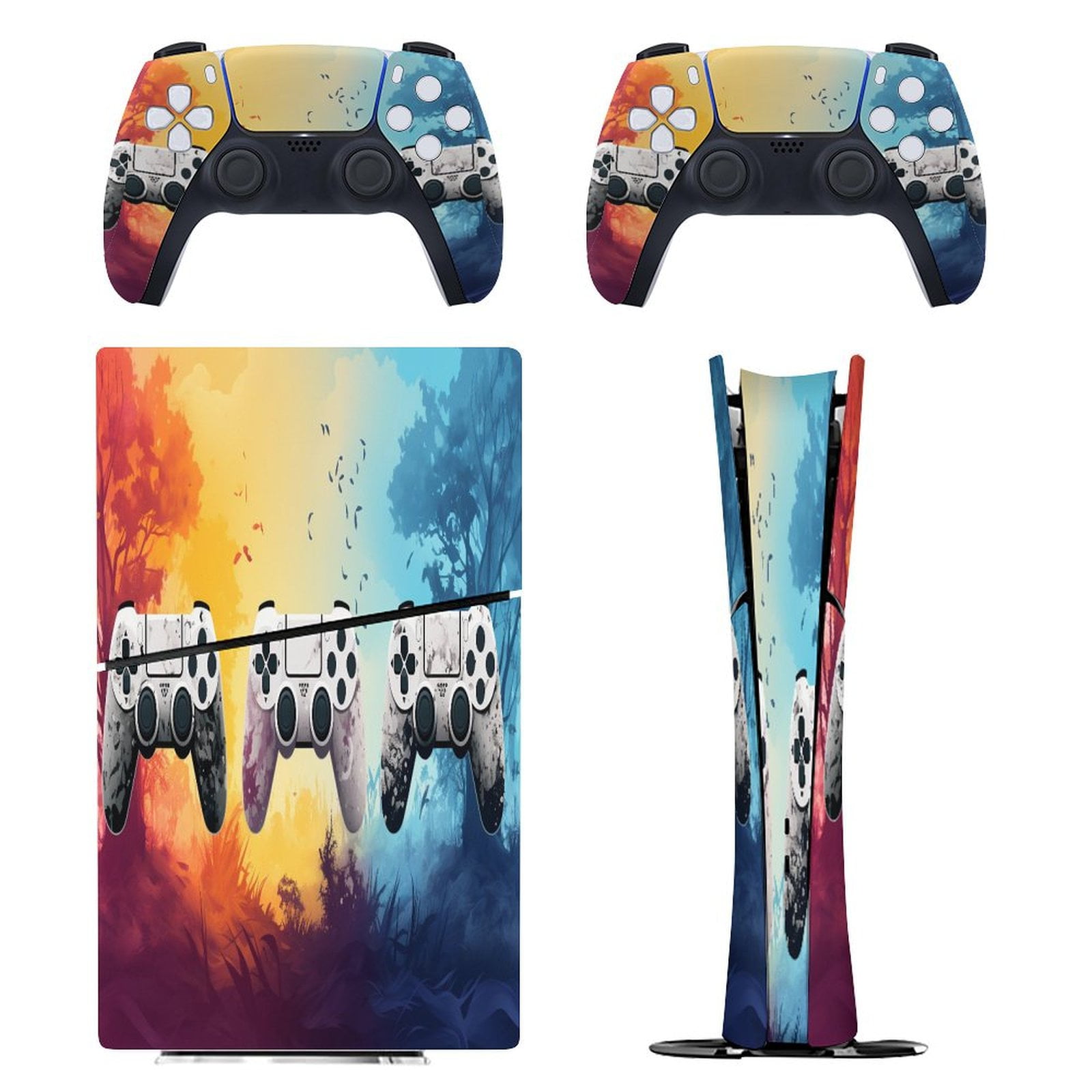 Gamepad Game Colorful Game Controller PS5/PS5 Pro/PS5 Slim Digital Disc ...