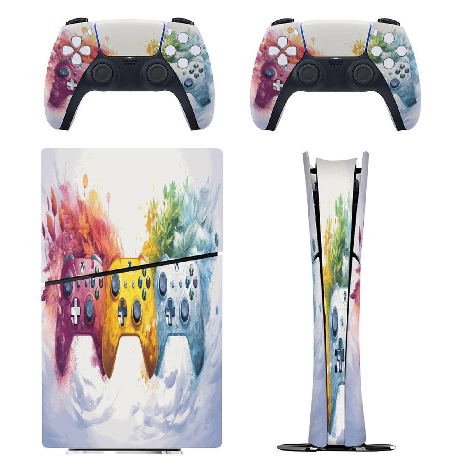 Gamepad Game Colorful Game Controller PS5/PS5 Pro/PS5 Slim Digital Disc ...