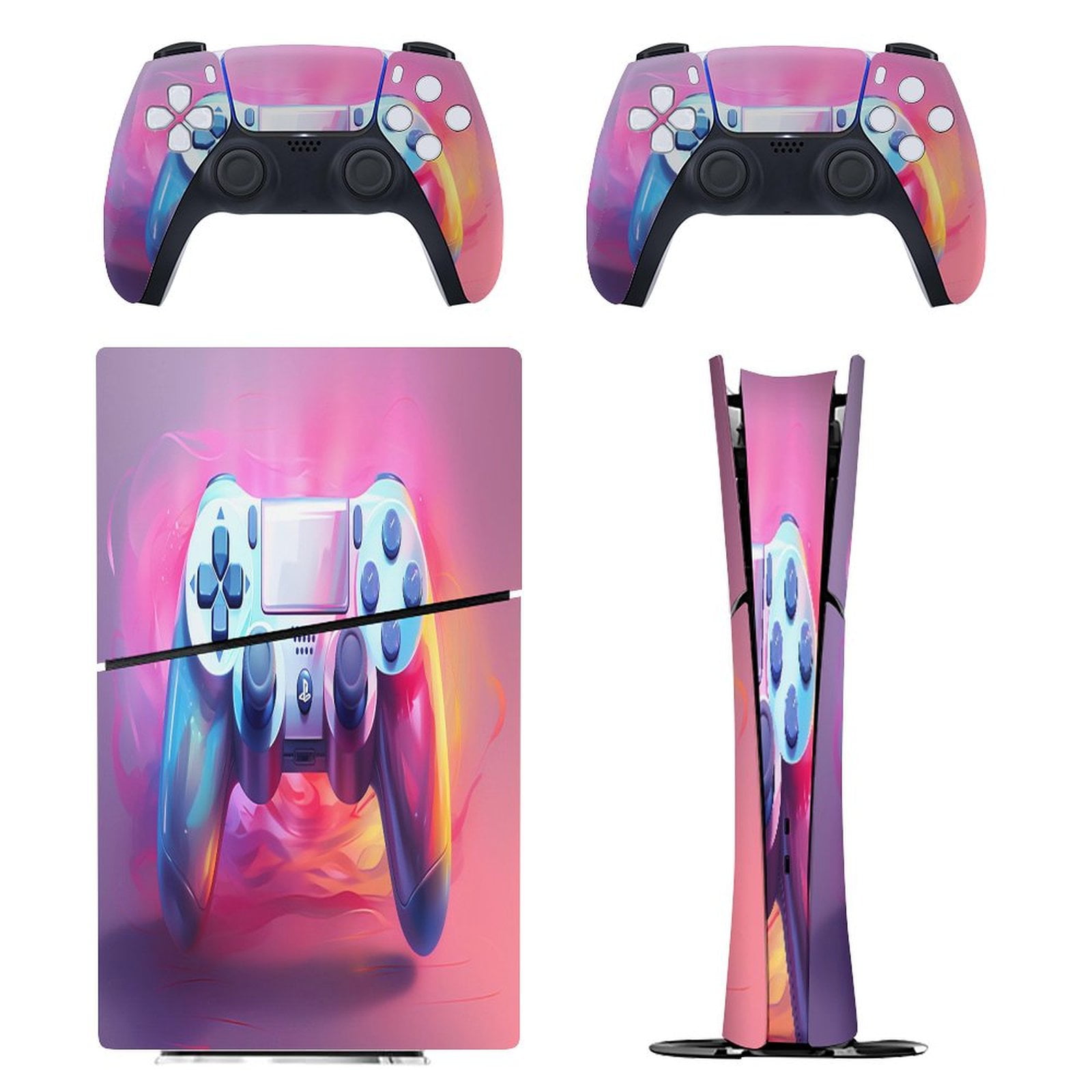 Gamepad Game Colorful Game Controller PS5/PS5 Pro/PS5 Slim Digital Disc ...