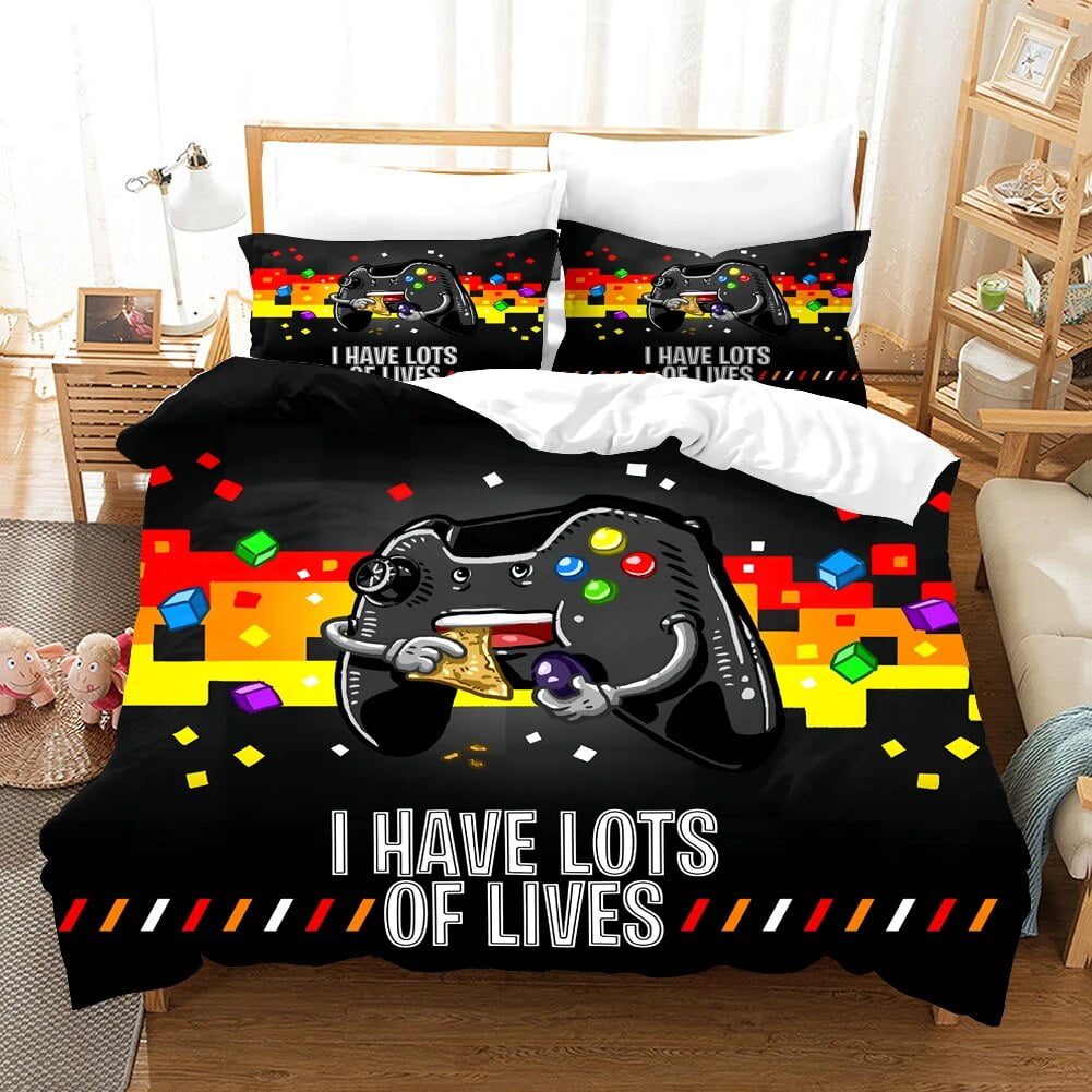 Gamepad Kids Bedding Set Game Gamer Modern Luxury Duvet Cover Sets ...