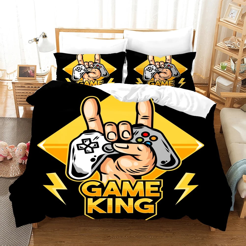 Gamepad Kids Bedding Set Game Gamer Modern Luxury Duvet Cover Sets ...