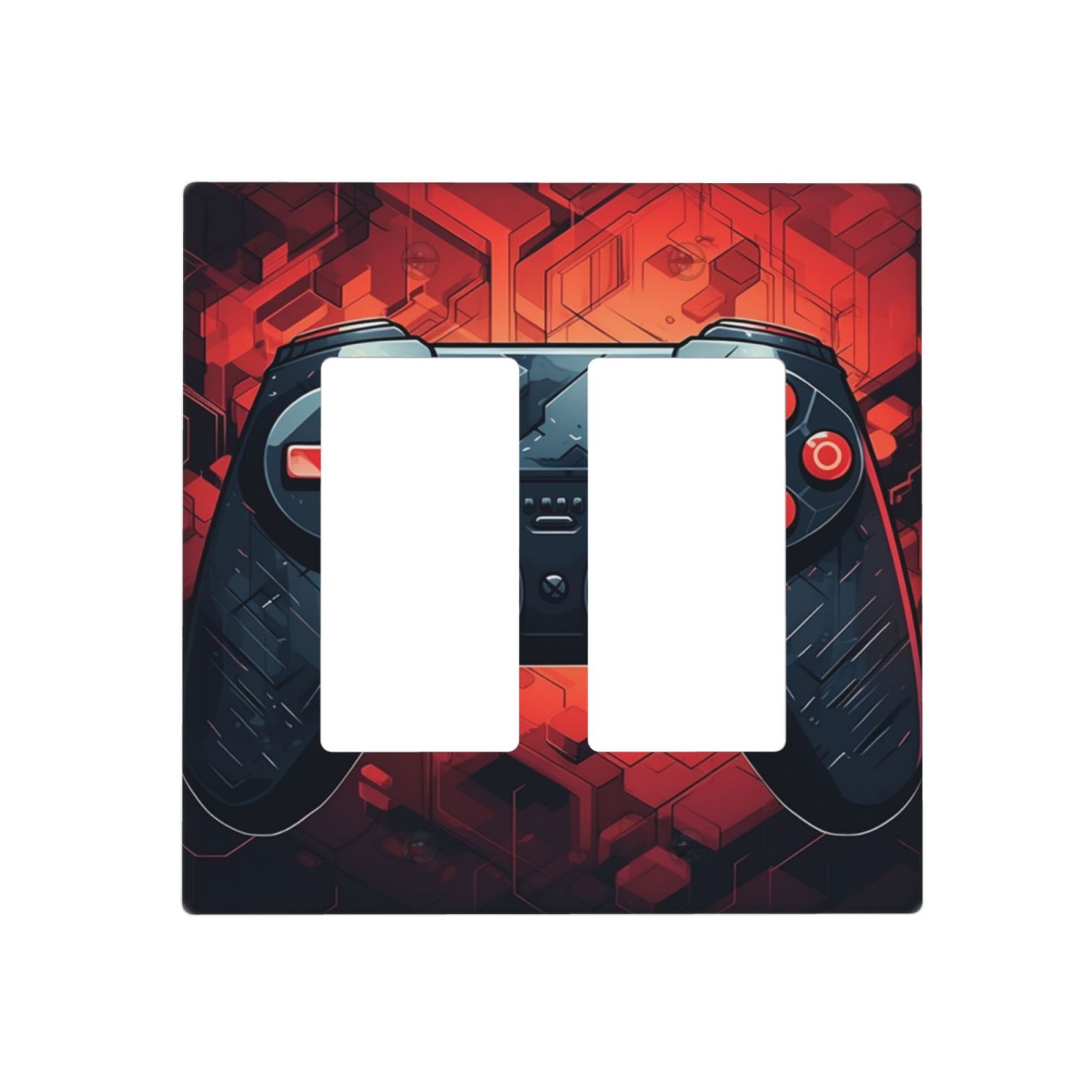 Gamepad Switch Cover Decorative Wall Plate / 2-Gang / Standard Size ...