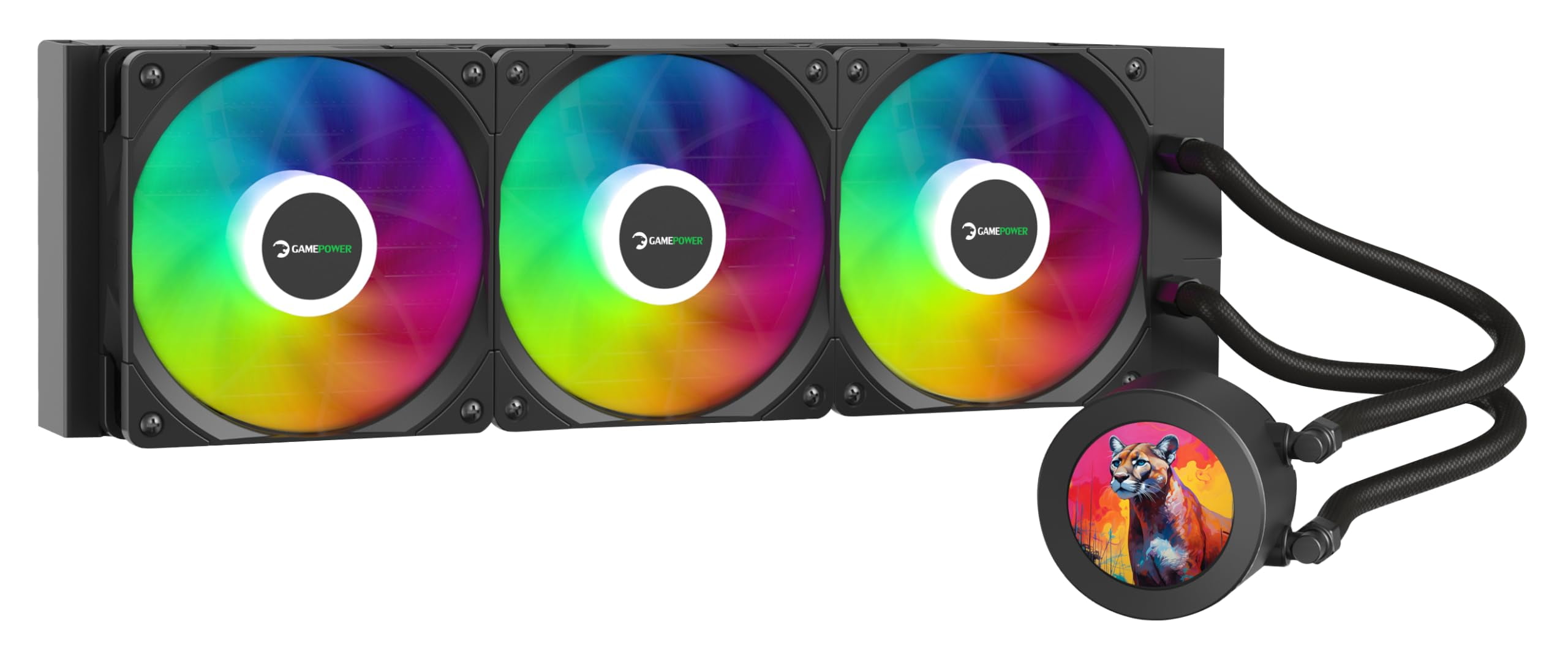 Gamepower Skadi LCD 360 SSF20 AIO CPU Liquid Display for GIFS and ...