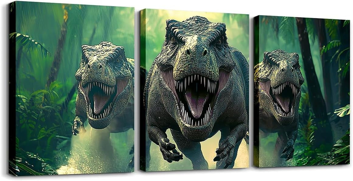 Gamer 3 Canvas Wall Art for Living Room Bedroom, Gaming Office ...