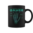 Gamer Anatomy Skeleton Hand Gaming Video Game Wasd Graphic Coffee Mugs ...