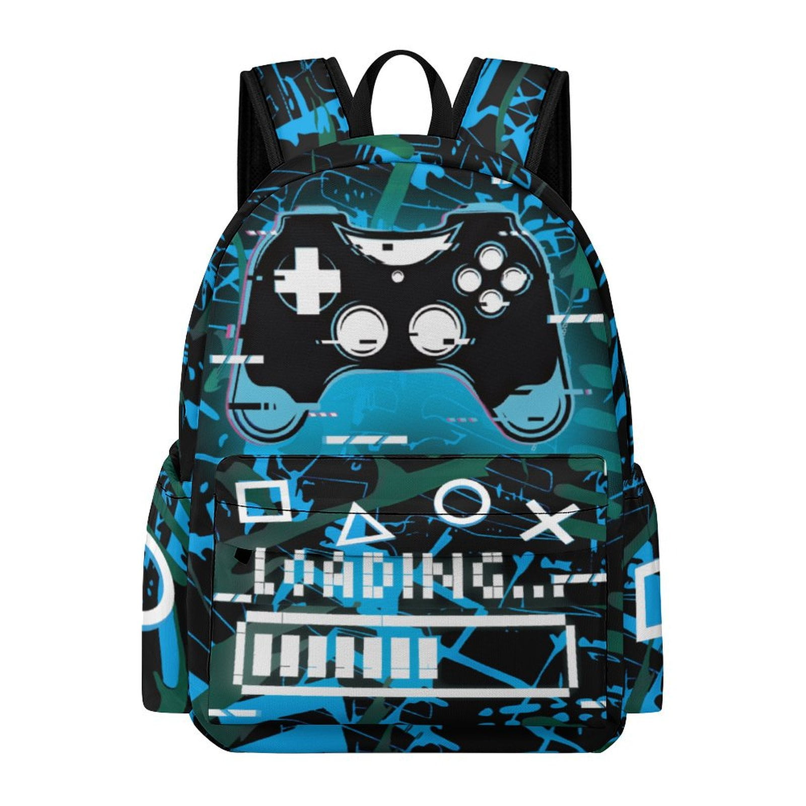 Gamer Backpack 17 Inch Oxford Cloth Casual Daily Commuter Gaming ...