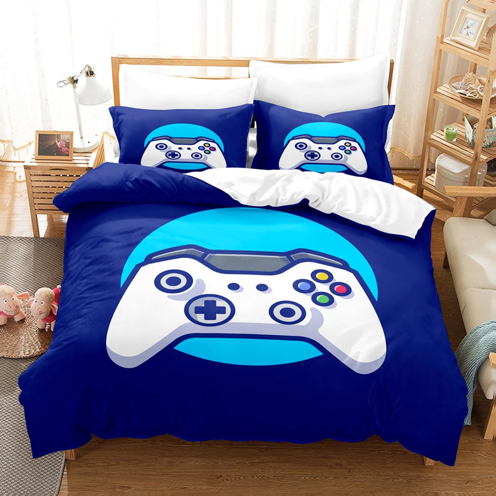 Gamer Comforter Cover Set for Boys Gaming Bedding Set Twin Full Queen ...