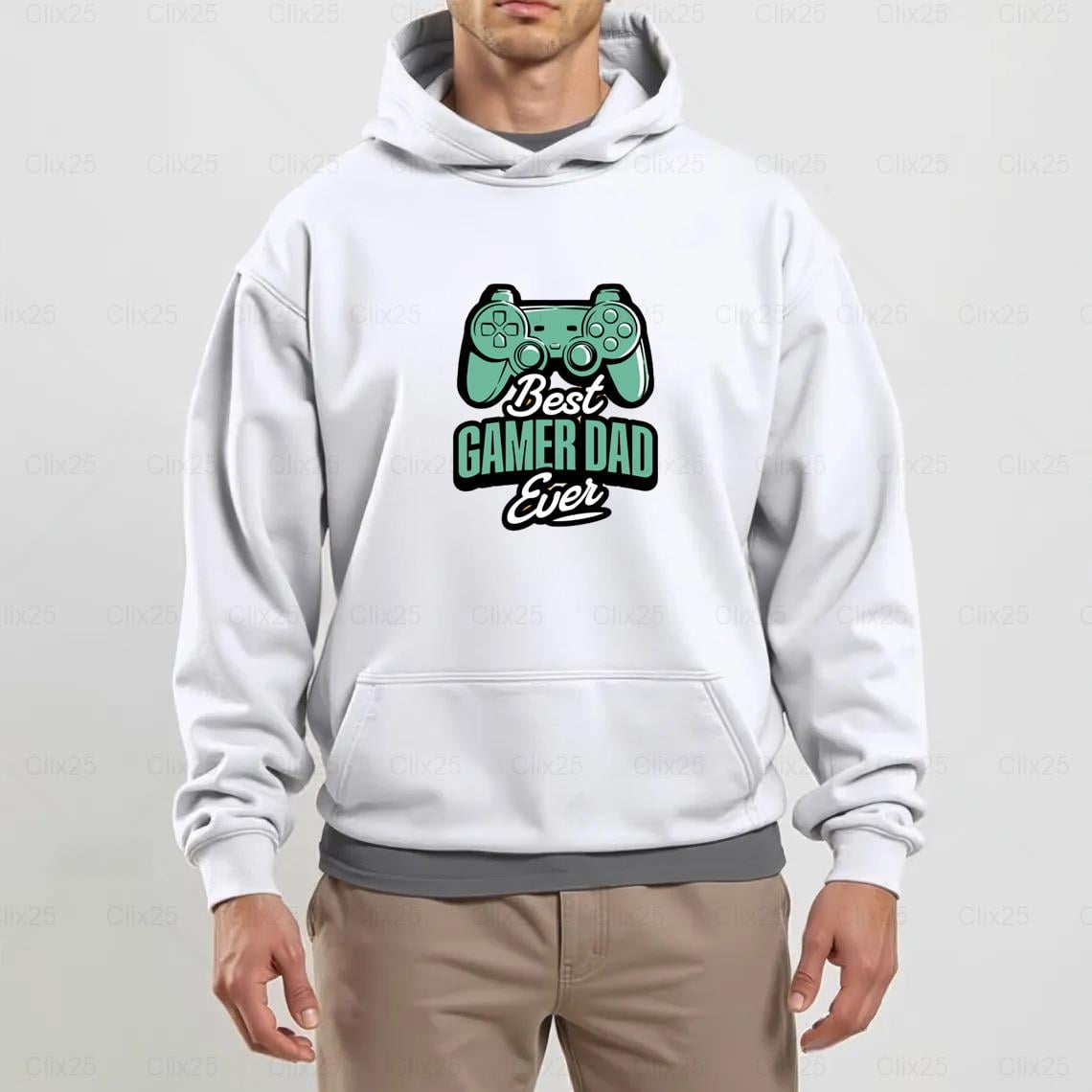 Gamer Dad T-shirt, Sweatshirt, Hoodie with Cool Tech-Inspired Font, for ...