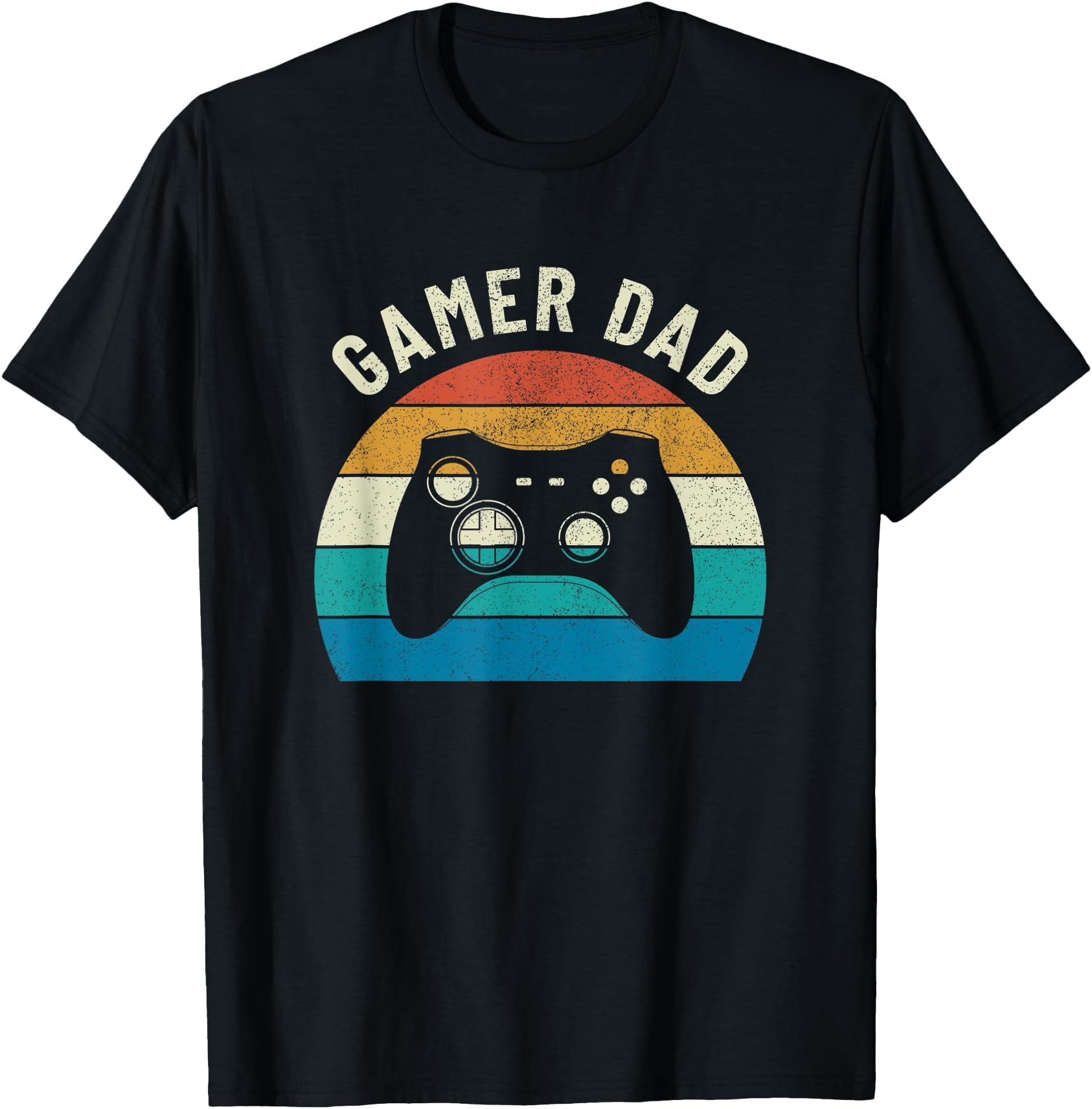 Gamer Dad Video Game Gaming Father Vintage T-Shirt - Walmart.com