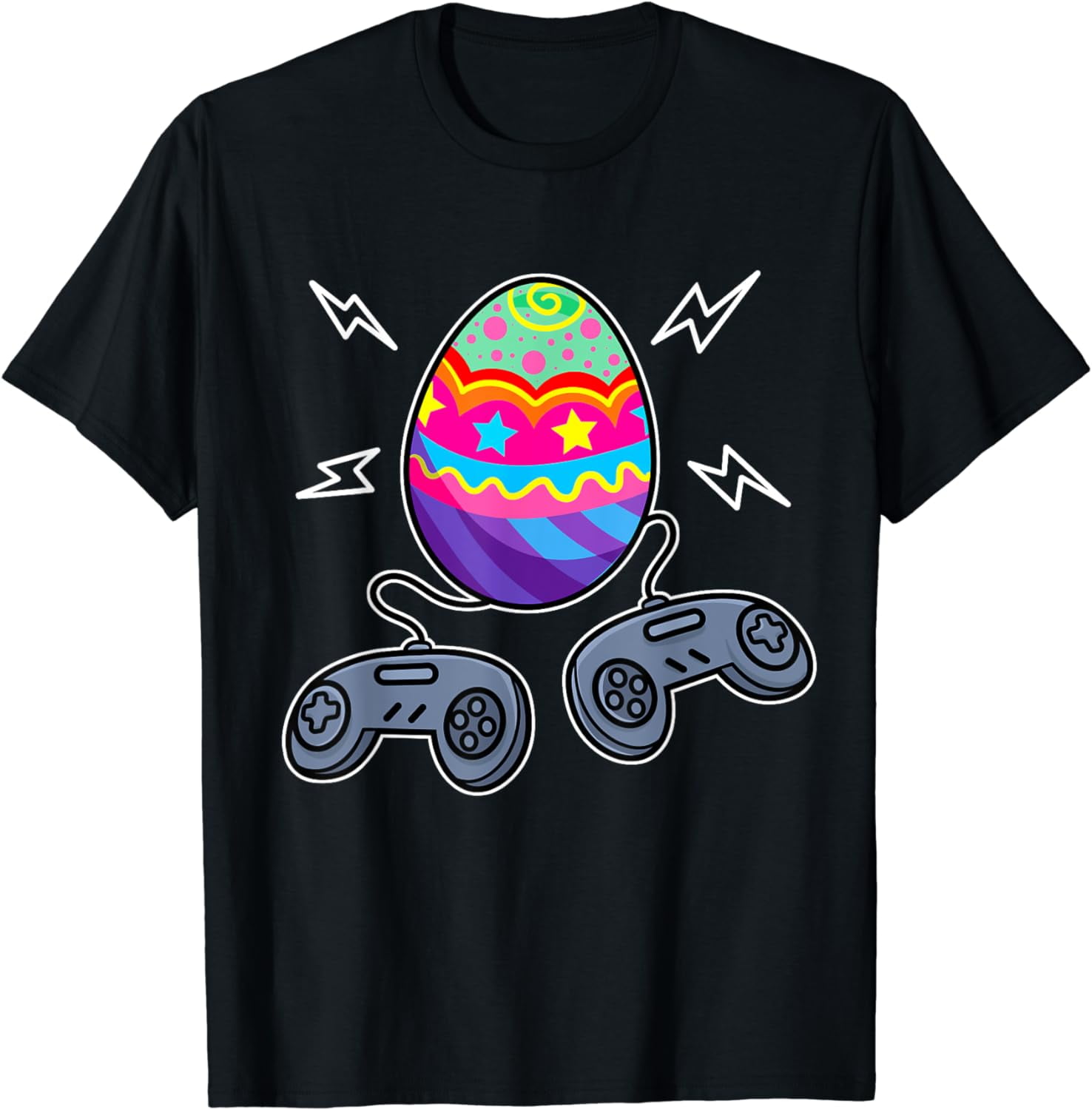 Gamer Easter Egg Gaming Video Game Lover Gifts Kids Boys T-Shirt ...