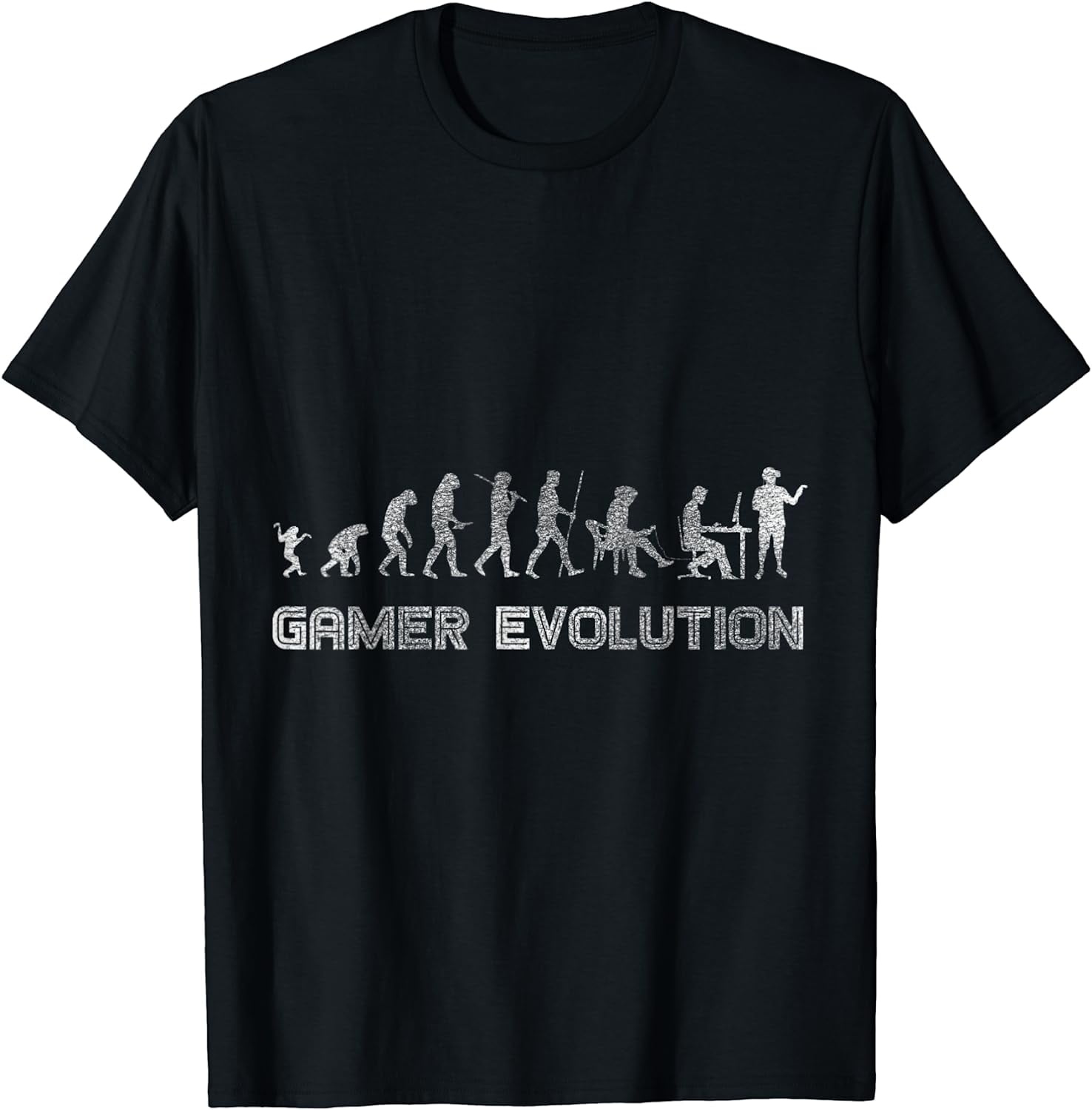 Gamer Evolution Console PC VR Video Game Gaming T Shirt - Walmart.com
