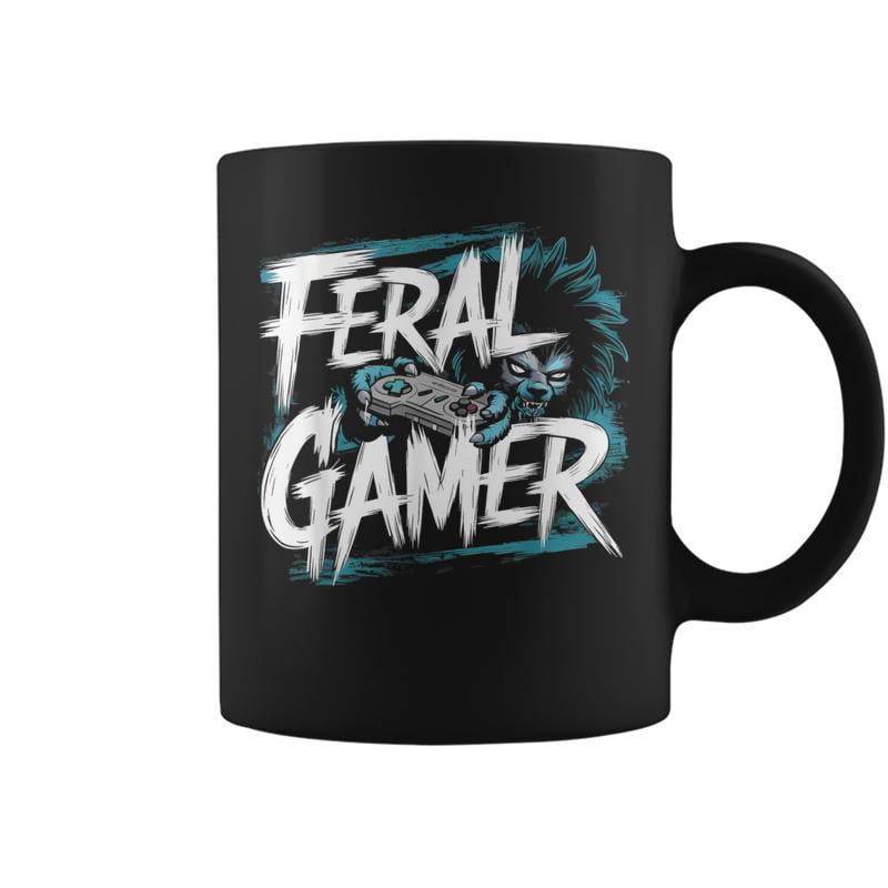 Gamer For Gamer Feral Coffee Mugs - Walmart.com