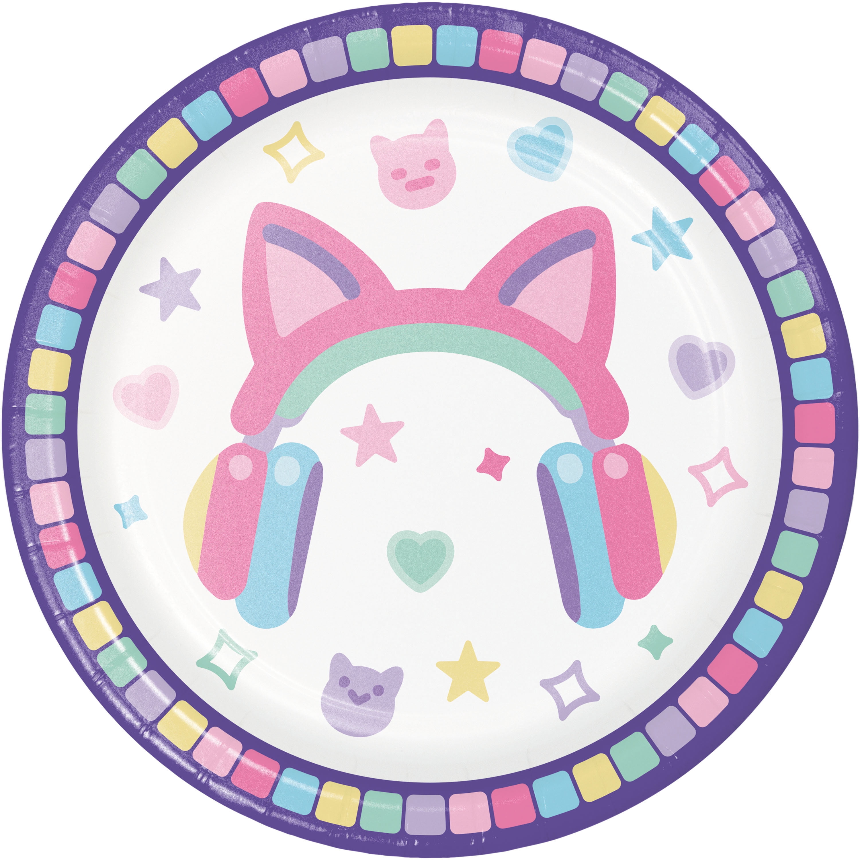 Gamer Girl Dessert Plates, 24 ct - Walmart.com