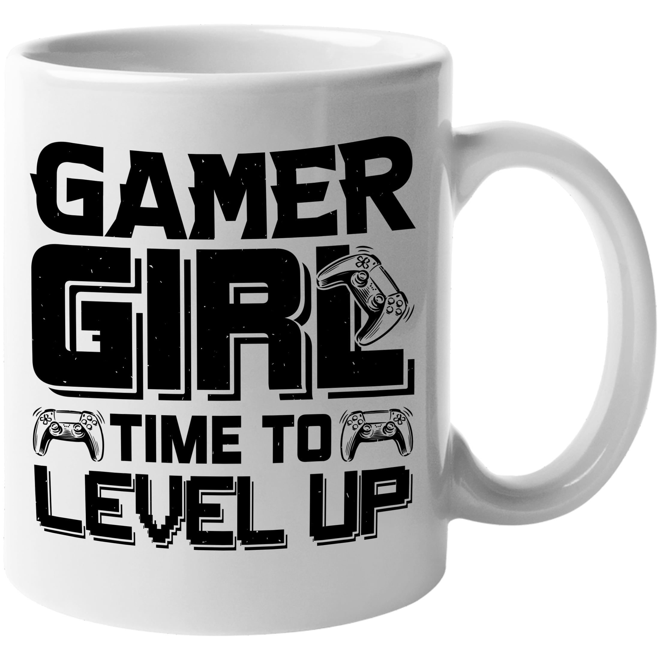 Gamer Girl, Time to Level Up, Video Gaming Enthusiast with Game ...