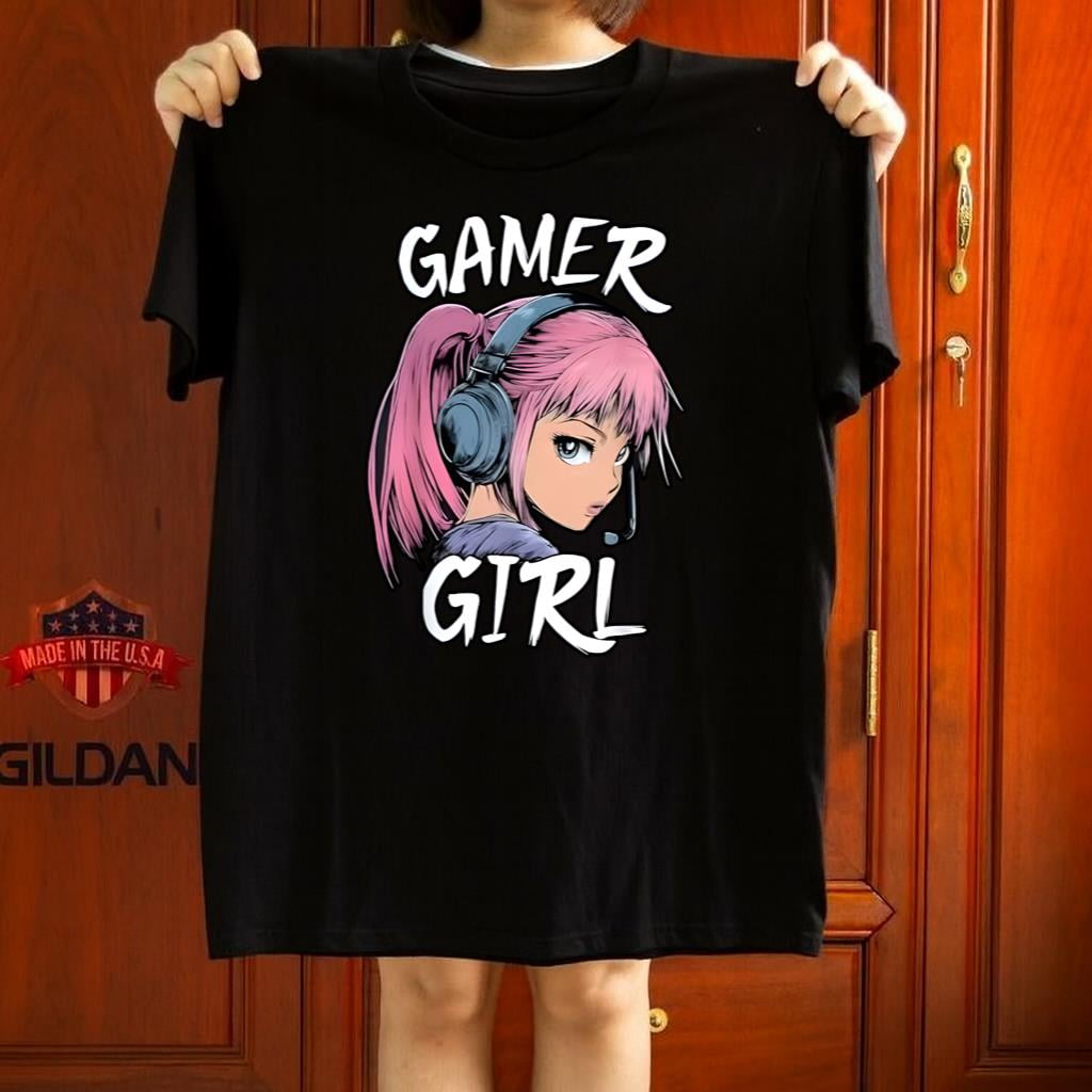 Gamer Girl Video Gaming Graphic Computer Game Unisex Tee Gift Graphic ...