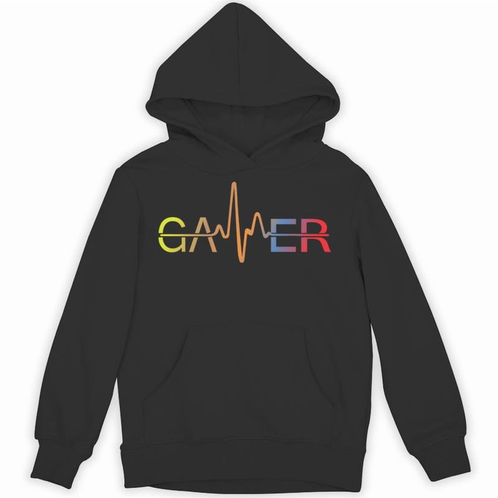 Gamer Heartbeat Video Games Funny Colorful Gaming Boys Kids Men ...