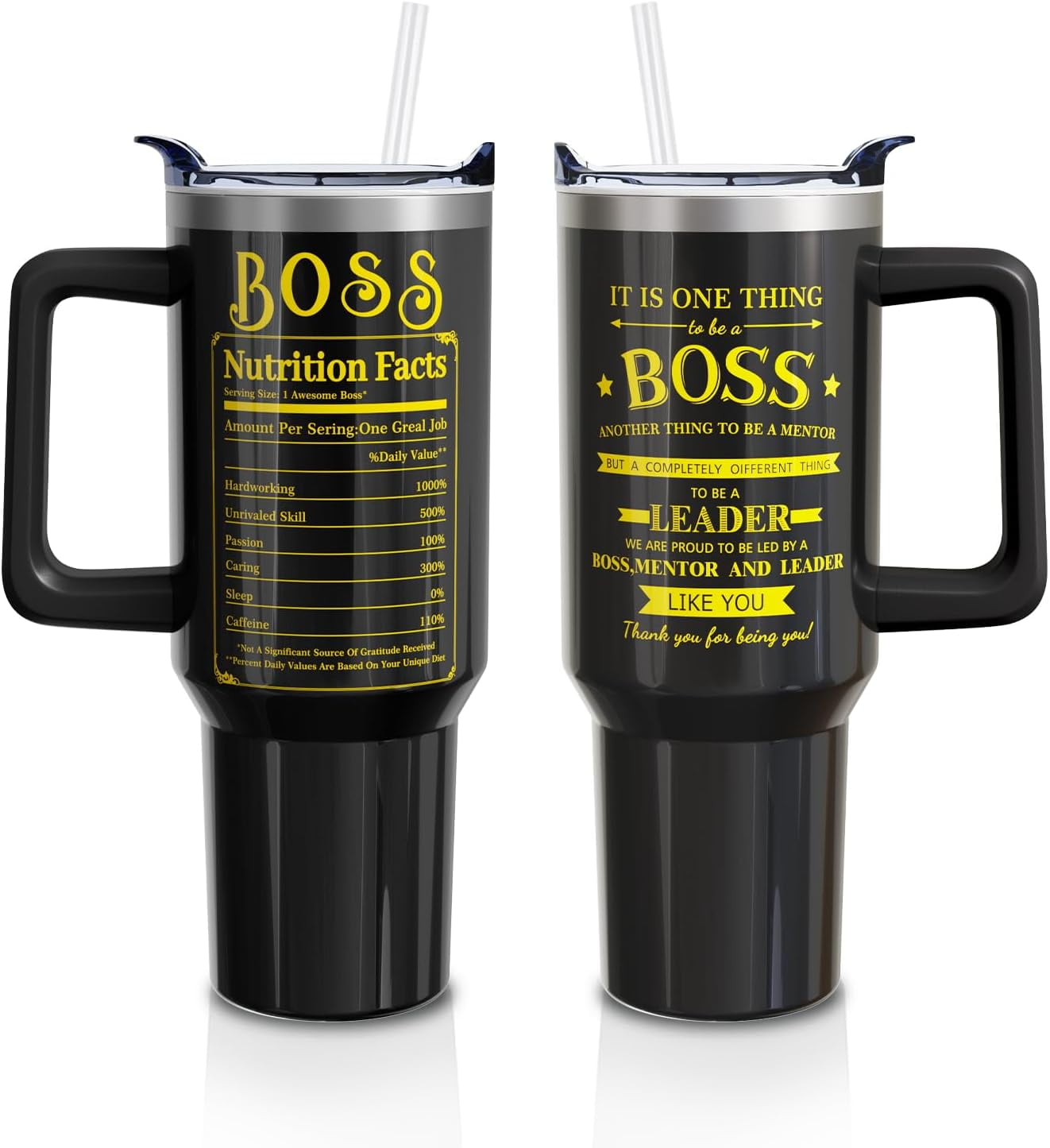 Gamer Lover Gift 40oz Tumbler with Handle and Lid Straw, Stainless ...